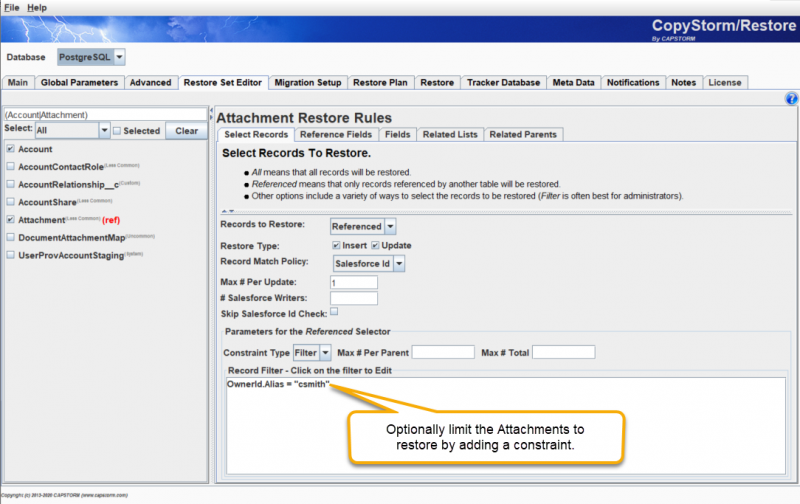 How Do I Restore Attachments Capstorm Learning Center