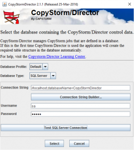 Select Database - Capstorm Learning Center
