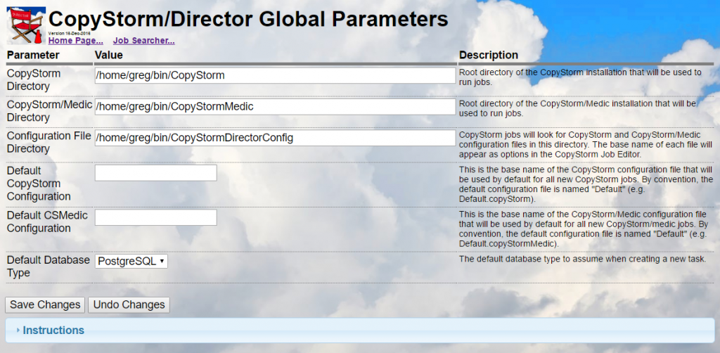 CopyStorm/Director Global Configuration - Capstorm Learning Center