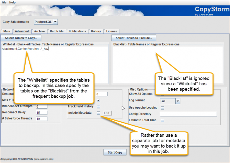 CopyStorm Configuration Files - Capstorm Learning Center