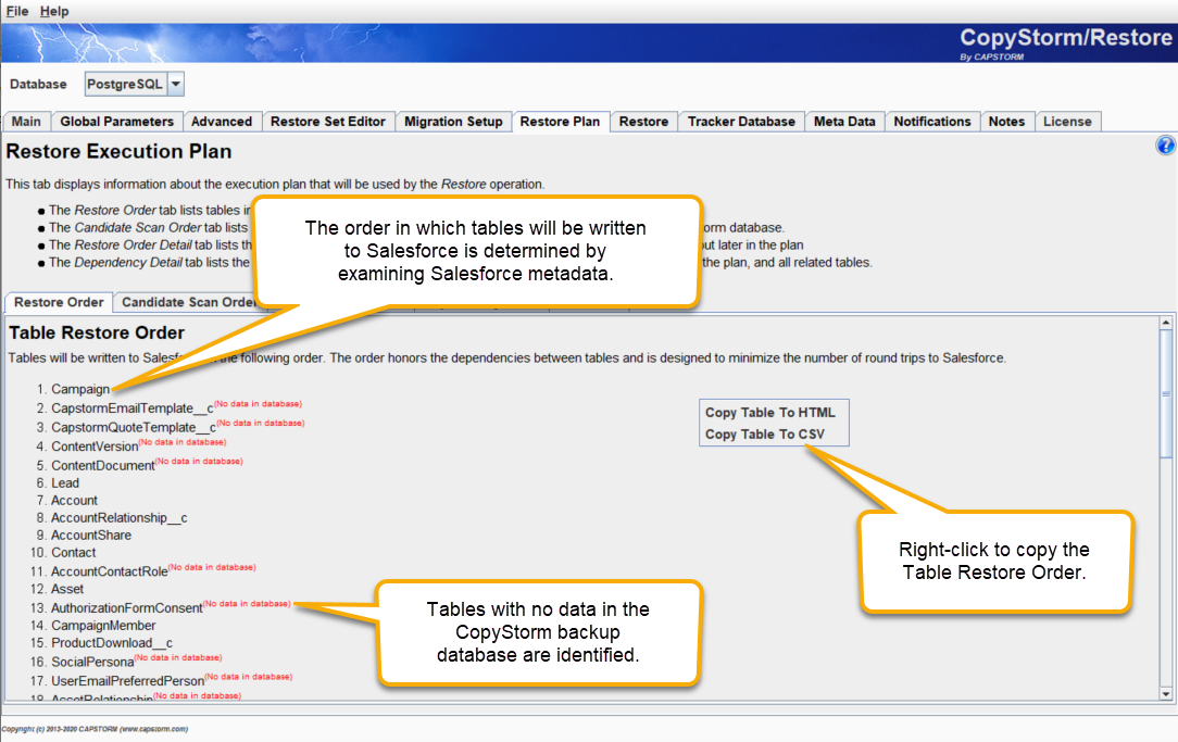 Restore Order - Capstorm Learning Center