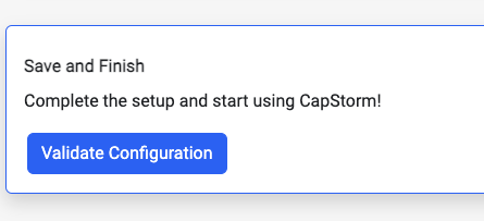 Installation Instructions - Capstorm Learning Center
