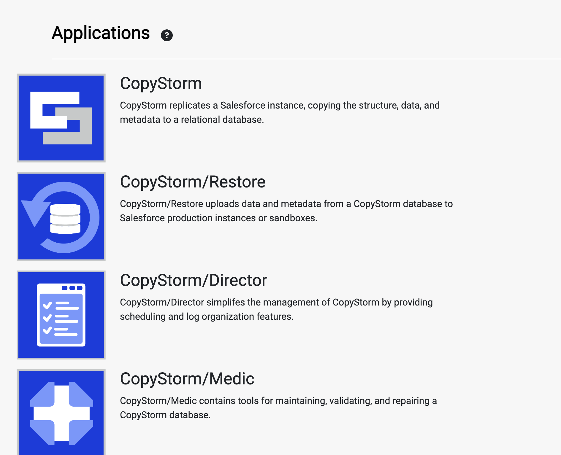 Launch CapStorm Applications - Capstorm Learning Center